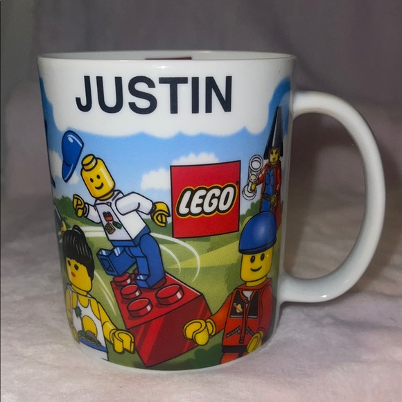 FSD | Dining | Lego Personalized Mug Justin | Poshmark
